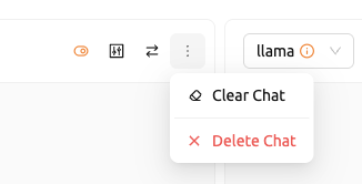 Chat Page — Backend.AI WebUI User Guide 25.05 documentation