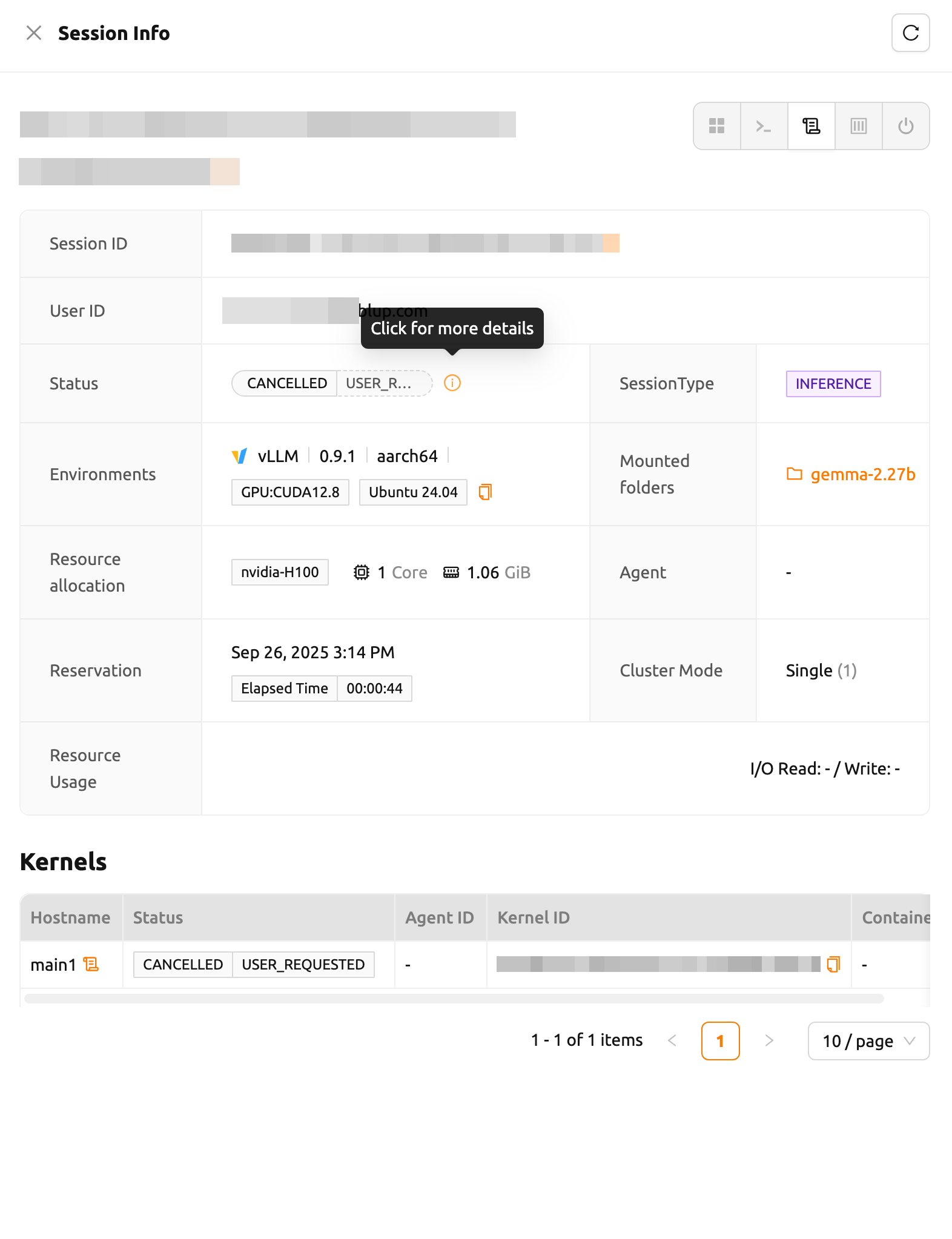 Compute Sessions — Backend.AI WebUI User Guide 25.15 documentation